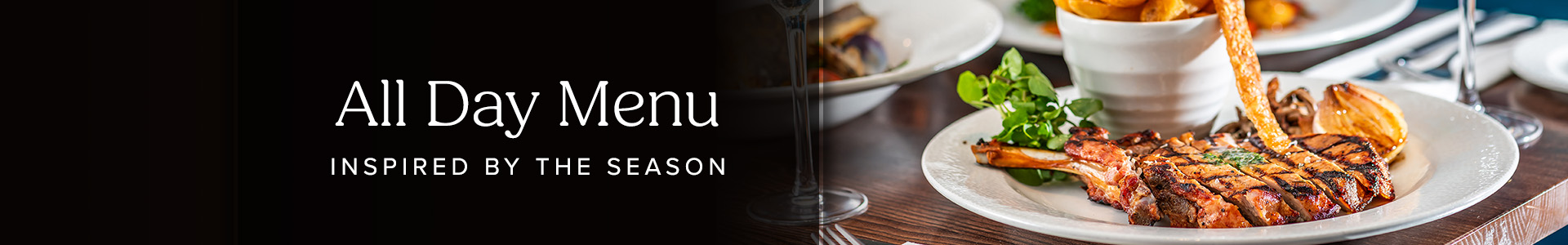 All Day Menu at The Ferry