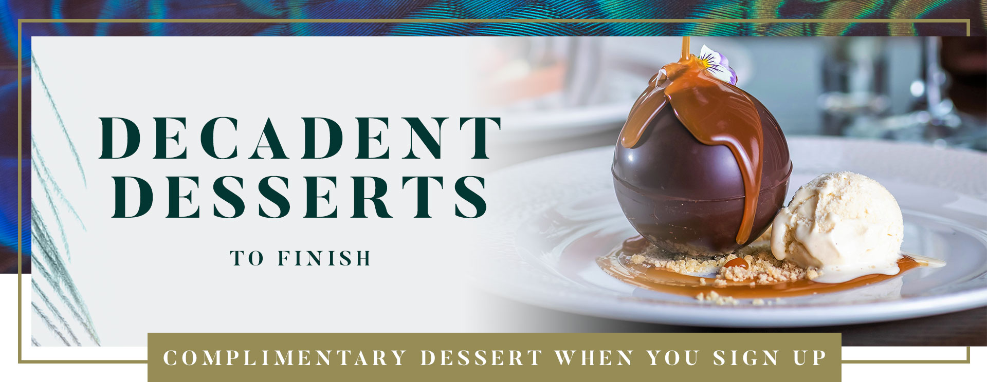 Dessert Menu & Prices - The Ferry, Maidenhead